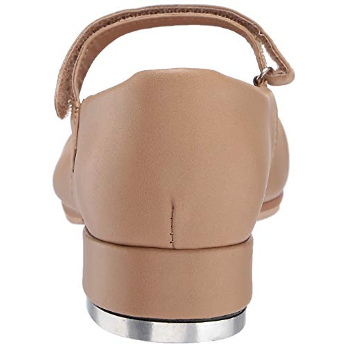 Leo Women's Rhythm TAP Dance Shoe, tan, 5 Medium US