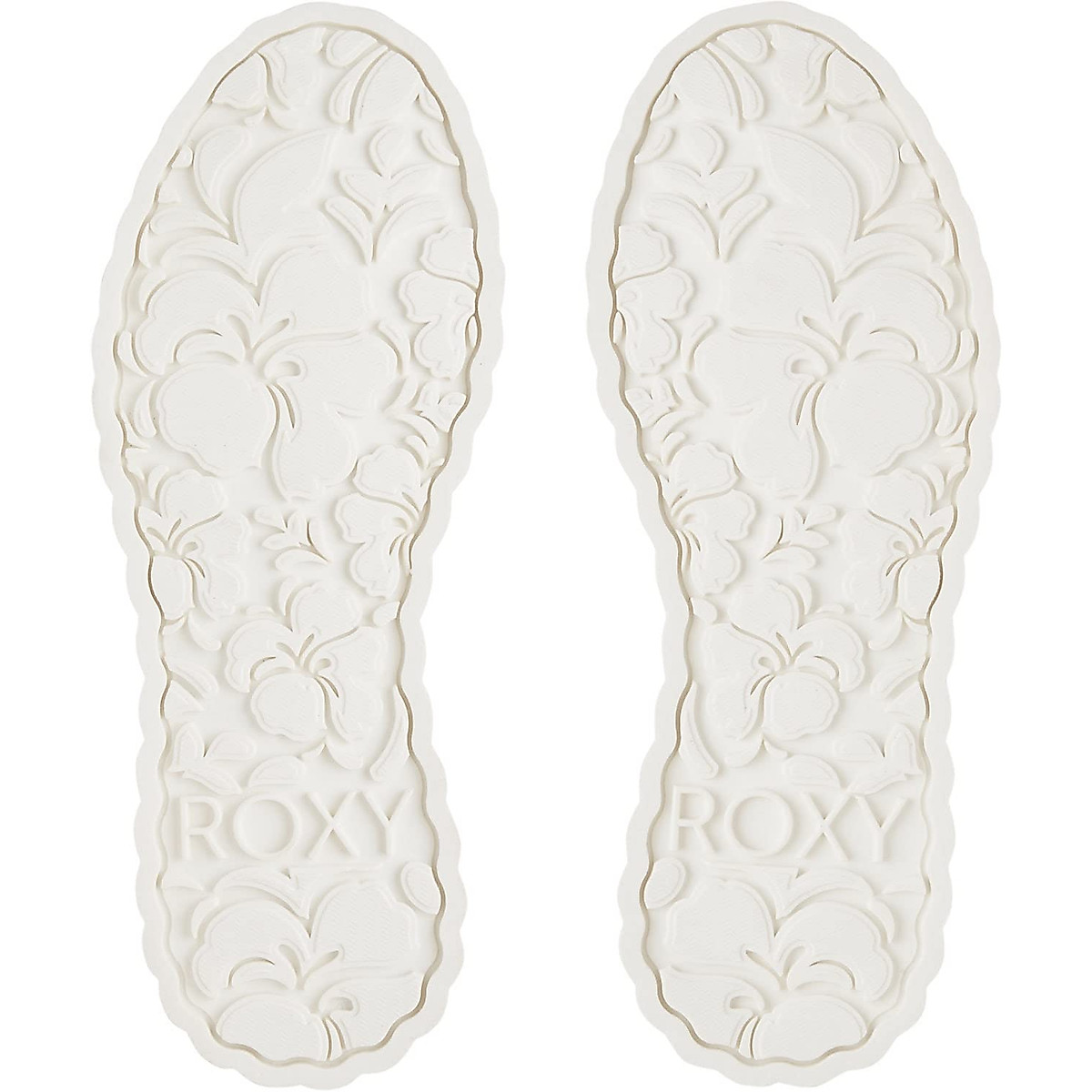 Roxy Women's Sheilahh Slip On Platform Sneaker Shoe, White , 9 medium US