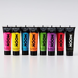 Moon Glow - 0.42oz Blacklight Neon UV Face & Body Paint - White