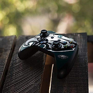 Skinit Decal Gaming Skin compatible with Xbox One S Controller - Officially Licensed NFL Philadelphia Eagles Large Logo Design