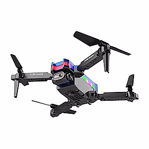 Mini Drone with Daul 4k Hd Fpv Camera Remote Control Toys Gifts with Altitude Hold Headless Mode One Key Start Speed Adjustment 2.4ghz Technology Adopted for Anti-Interference