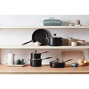 Le Creuset Toughened Nonstick PRO Saucepan With Glass Lid, 3 qt.