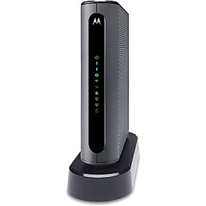 Motorola MT7711 24X8 Cable Modem/Router with Two Phone Ports, DOCSIS 3.0 Modem, and AC1900 Dual Band WiFi Gigabit Router, for Comcast XFINITY Internet and Voice