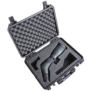 Case Club Case fits Vortex Optics Diamondback HD 20-60x85mm Angled Spotting Scope in Pre-Cut Waterproof Case