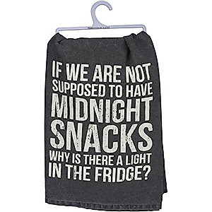 Primitives by Kathy Midnight Snack 28 Inches Square Cotton Dishtowel Hand Towels
