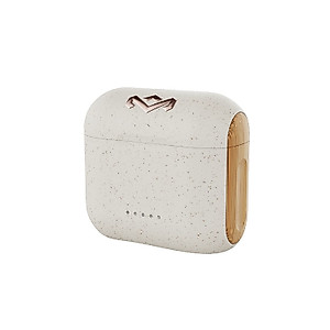 House of Marley Rebel True Wireless Earbuds with Microphone, Bluetooth Connectivity, 8 Hour Battery Life with in-Case Charging, and Sustainable Materials, Cream