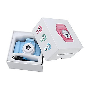 2MP 1080P HD 2.0 Inch Screen Rechargeable Mini Children Kids Camera (Blue)