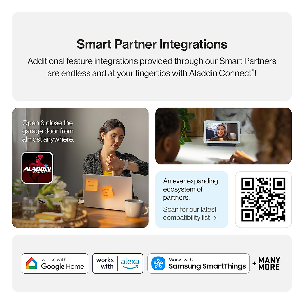 Genie ALKT1-R Smart Garage Door Opener Controller, Aladdin Connect Kit, Works with Alexa, Google, SmartThings