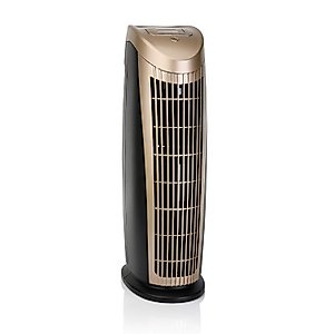 Alen T500 Air Purifier, Quiet Air Flow for Large Rooms, 500 SqFt, Portable Air Cleaner for Allergens, Dust, Mold, Pet Odors, Bacteria, in Black