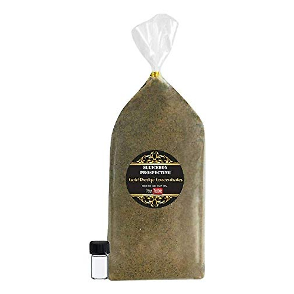 Gold and GEM Mining KIT | Gold Paydirt & Gemstone Paydirt | Gold Pans | Classifying Screen | Snifter Bottle | Gem ID Chart | Vial