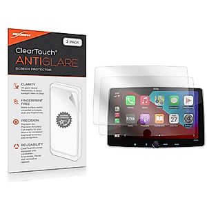 BoxWave Screen Protector Compatible with BOSS Audio BCPA9 - ClearTouch Anti-Glare (2-Pack), Anti-Fingerprint Matte Film Skin for BOSS Audio BCPA9