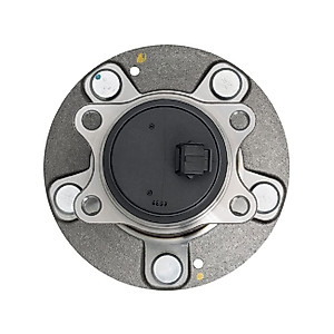 Afa Motors 512434 Rear Wheel Bearing Hub Assembly 5 Lugs Compatible with Kia Soul 2010-2013 Low-Runout Wheel Bearing w/ABS 2 Pack