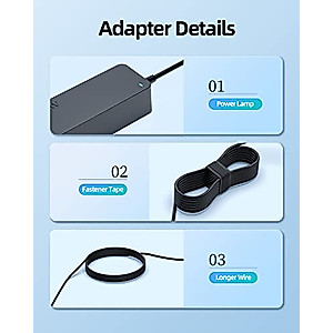 Laptop Charger for Lenovo, ThinkPad, USB C, 65W 45W