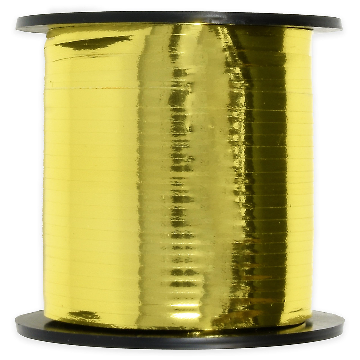 Gift Boutique Christmas Metallic Shiny Curling Ribbon 4 Pack Spool Rolls Green Red Gold & Silver Curly Balloon String Ribbons, Xmas Gift Wrapping Florist Party Crafts Supply Decor, 350 Yards Per Roll