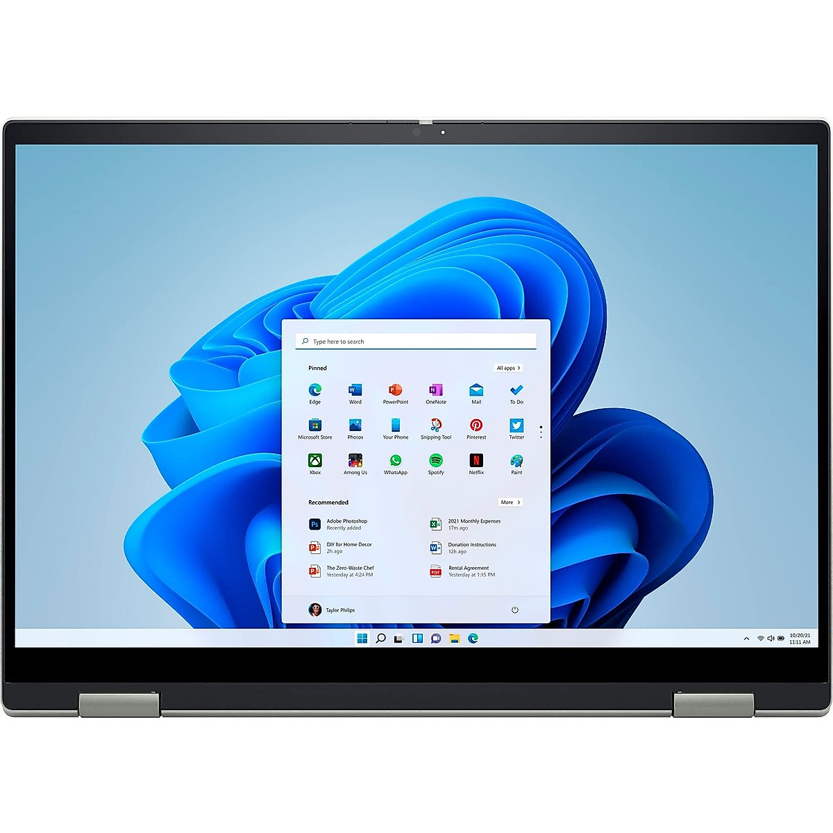 Dell 2023 Inspiron 7000 14" FHD+ IPS Touch 2-in-1 Convertible Laptop 6-Core AMD Ryzen 5 5625U AMD Radeon Graphics 32GB RAM DDR4 1TB NVMe SSD HDMI USB-C WiFi AX Backlit KB Fingerprint Windows 10 Home