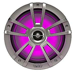 Infinity Mobile Marine Performance Series 8" 2 way speaker with RGB lighting - Titanuim