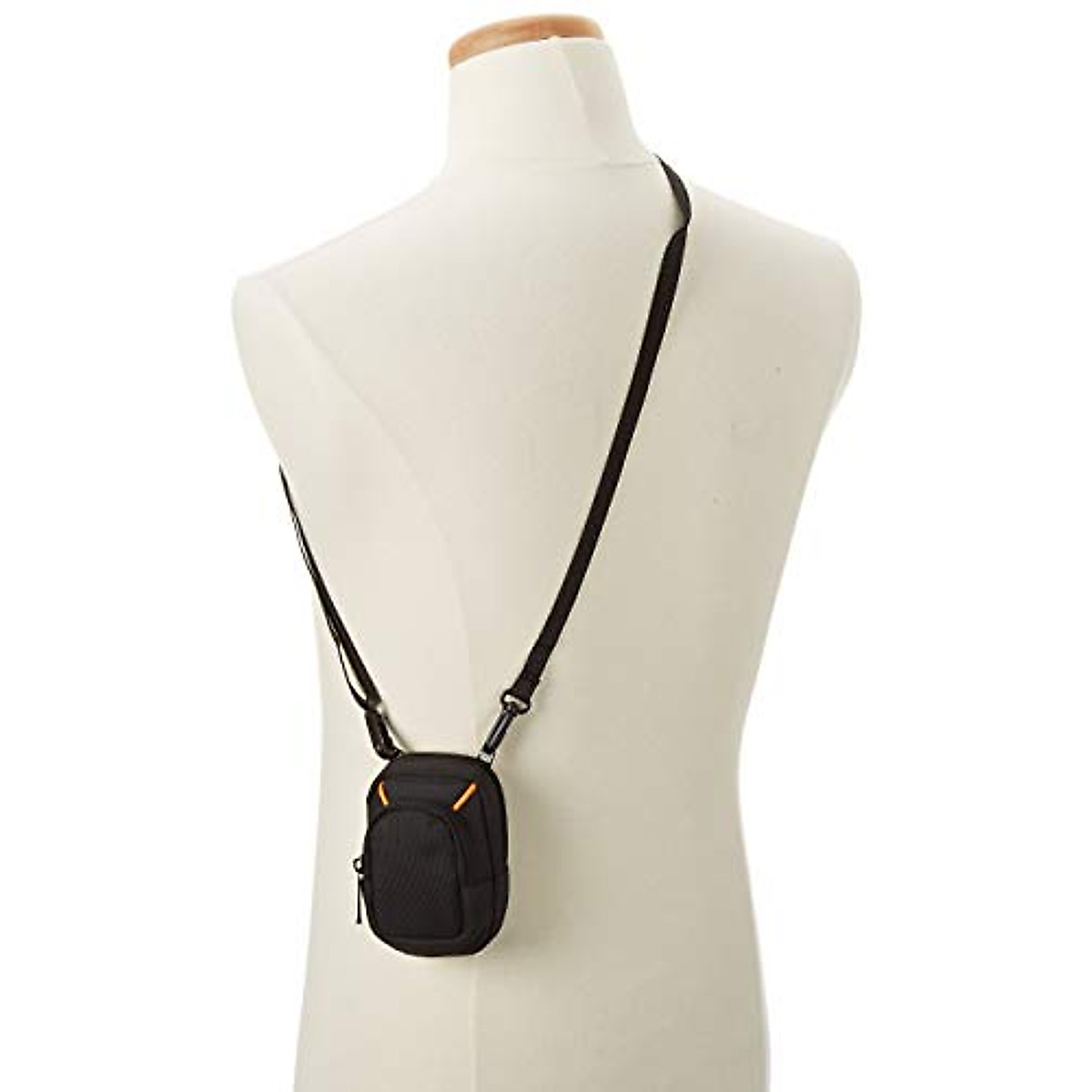 Amazon Basics Medium Point and Shoot Camera Case - 5 x 3 x 2 Inches, Black