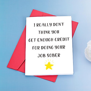 Christmas Appreciation Gifts for Men Leaders Thanksgiving Boss Lady Gifts for Women Boss Funny Retirement Cards Happy Work Anniversary Cards for Employees Birthday Cards for Coworkers