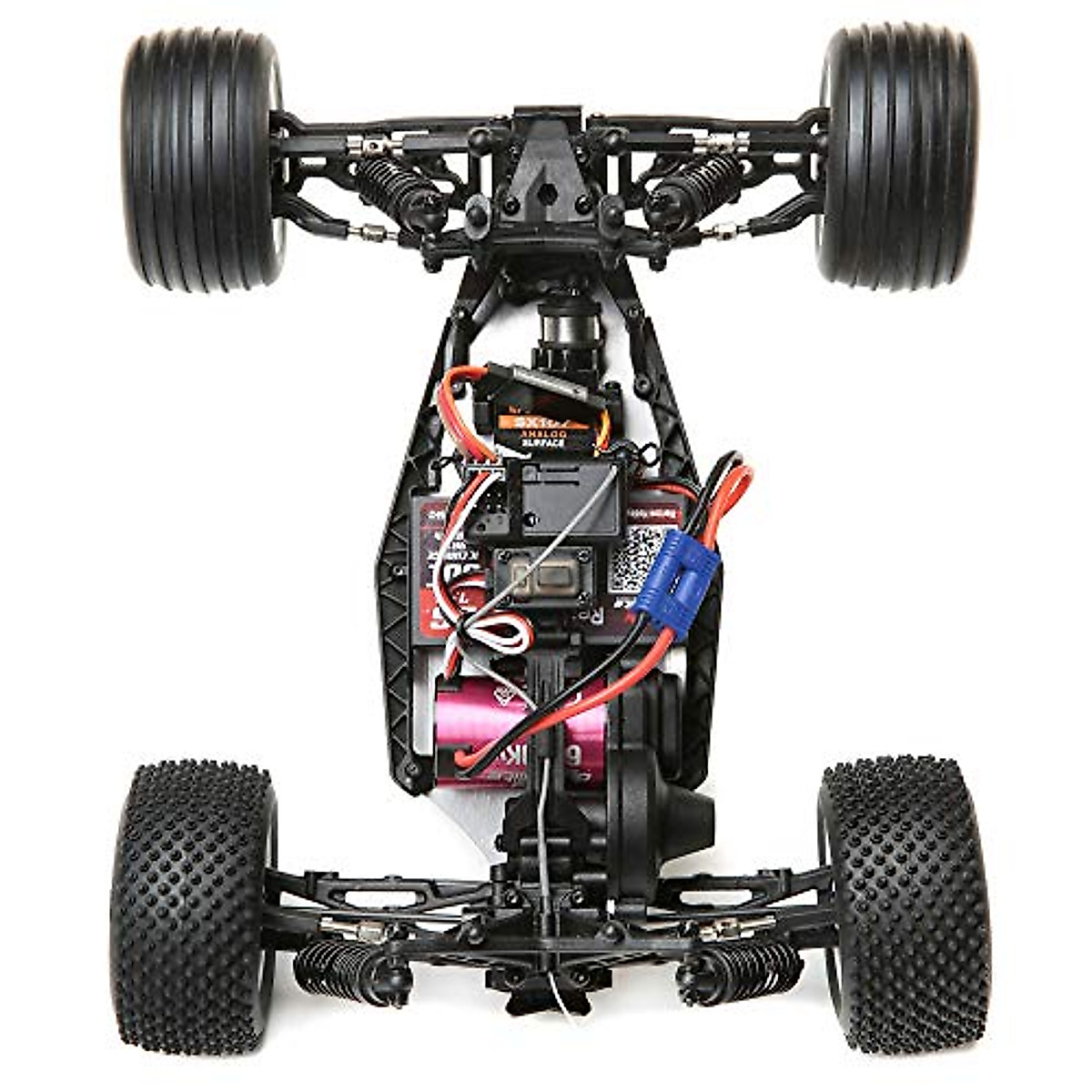 Losi RC Truck 1/18 Mini-T 2.0 2 Wheel Drive Stadium Truck Brushless RTR Ready-to-Run Blue LOS01019T2