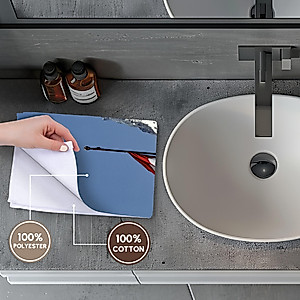 3D Rose Switzerland-Matterhorn-Mountain-Swiss Flag-Eu29 Rer0035-Ric Ergenbright Hand/Sports Towel, 15 x 22, White