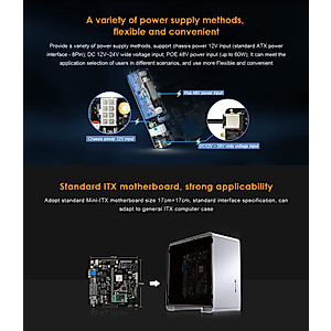 Firefly ITX-3588J 2.4 GHz Rockchip RK3588 Single Board Computer LPDDR4 4GB RAM+32GB eMMC Storage Wi-Fi 6 & Bluetooth Support 8K Multi-Display