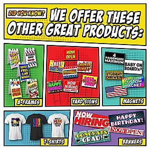 Financing Available Extra Large 13 oz Banner Heavy-Duty Vinyl Single-Sided with Metal Grommets