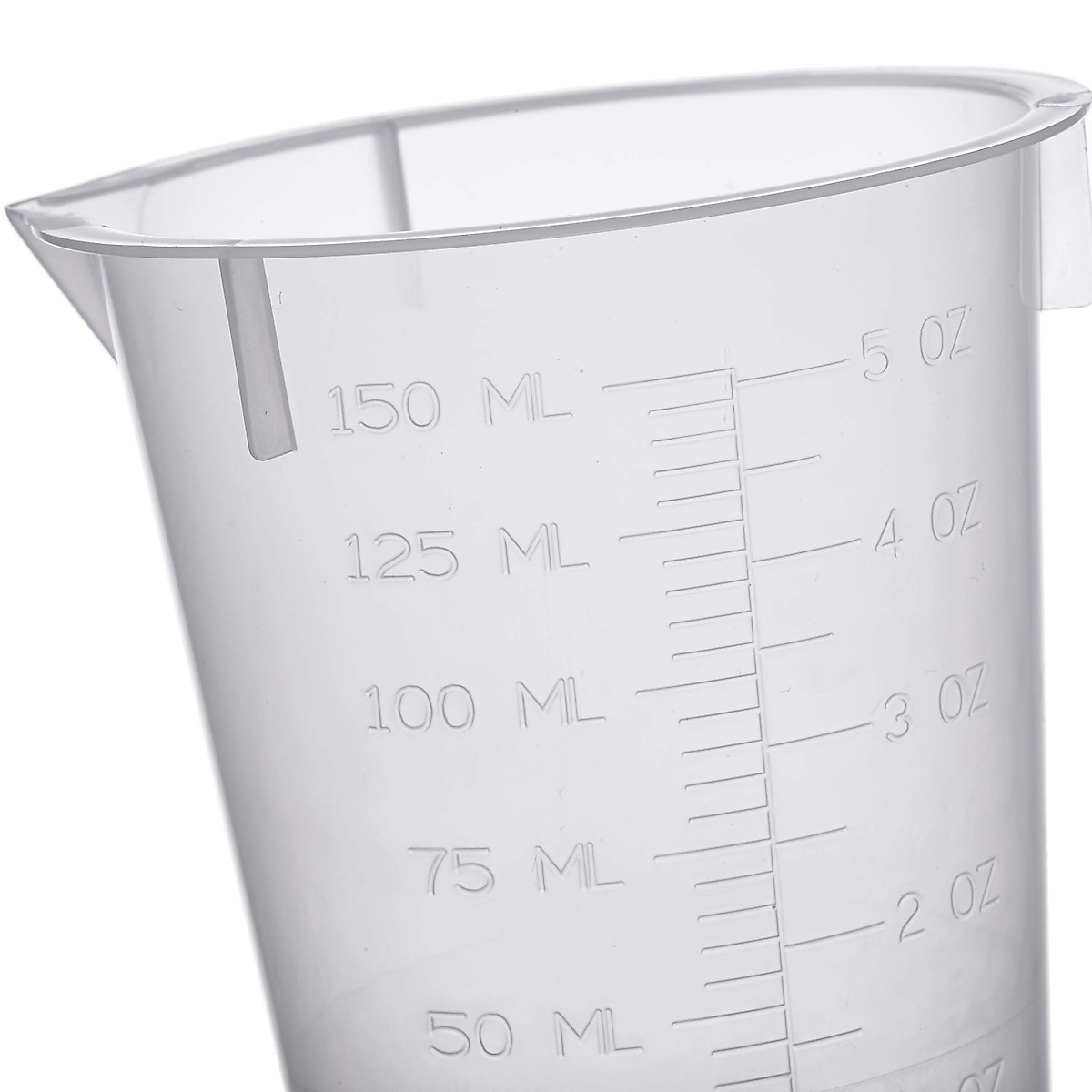 Consolidated Plastics 45381 Disposable Beaker, Polypropylene, 150 mL, 100 Piece
