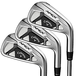 Callaway Golf 2021 Apex Iron Set (Set of 8 Clubs: 3-PW, Right-Handed, Steel, Regular)