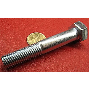 Class 10.9 Zinc Steel Hex Bolts PT M16 x 2 mm x 90 mm Long 5 pcs