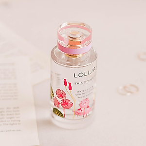 LOLLIA This Moment Eau de Parfum, 3.4 fl. oz. - Water Lily & Sun Blossoms – Beautifully Captivating Perfume, Women’s Perfume, Eau de Parfum Spray for Women, Women’s Fragrance