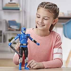 Power Rangers Beast Morphers 12" Beast-X Blue Ranger Action Figure Toy Inspired by The TV Show