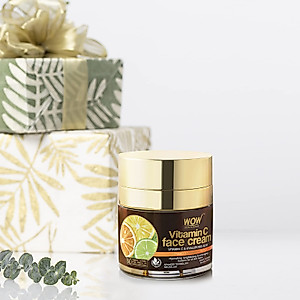 WOW Skin Science Vitamin C Moisturizer Face Cream - Anti Aging Face Moisturizer for Men & Women - Oil Free, Dry Skin Face Lotion - Facial Skin Care Products For All Skin Types (1.69 oz)