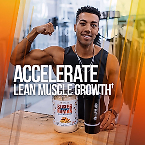 ALPHA LION Superhuman Whey Protein Powder, Great Tasting Pure Whey Protein Isolate, Low Carb, Low Sugar, No Bloat Post Workout, Muscle Recovery & Growth (28 Servings, PB & Gains)