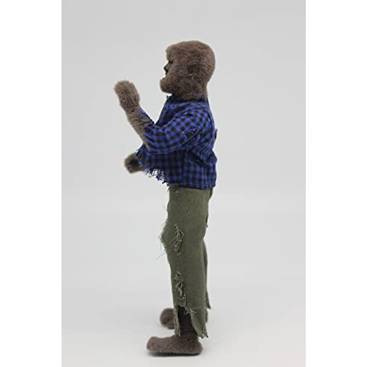 Mego Action Figures, 8” New Mego Werewolf - Full Body Flock (Limited Edition Collector’s Item)