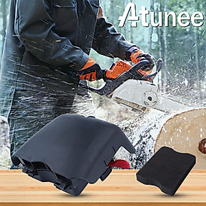 Atunee Air Filter Kit for Brush Cutter BC430 43CC 49CC 52CC 4300 4900 5200 Engine Part 40F-5 44F-5 Grass Trimmer