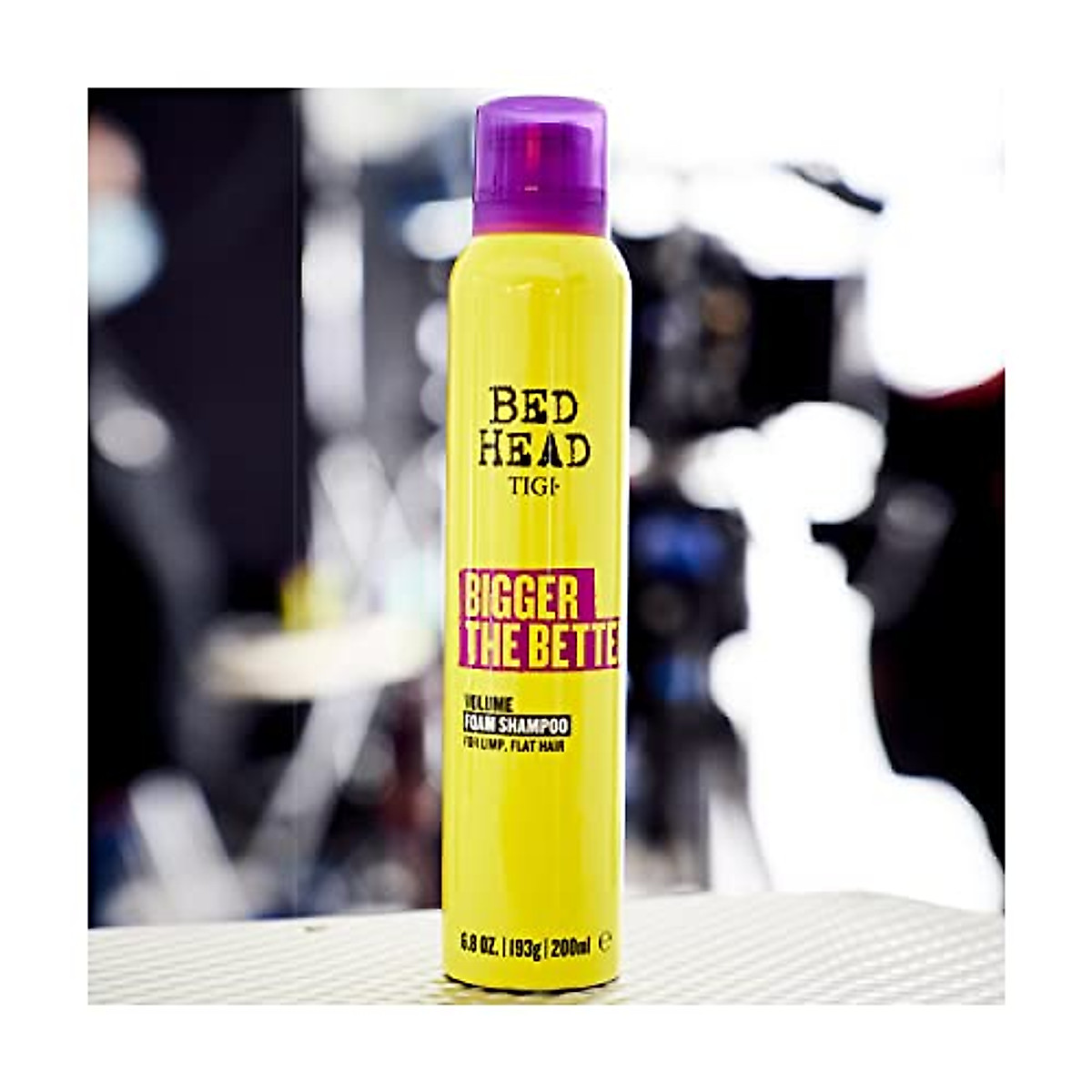 TIGI Bed Head Bigger The Better Volume Foam Shampoo for Fine Hair 6.8 oz