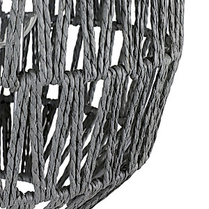 Decor Therapy Laurette 3-Light Metal Floor Lamp, Black