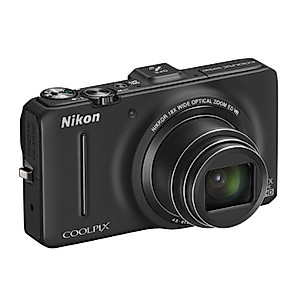 Nikon Coolpix S9300 16.0 MP Digital Camera - Black (Discontinued by Manufacturer)