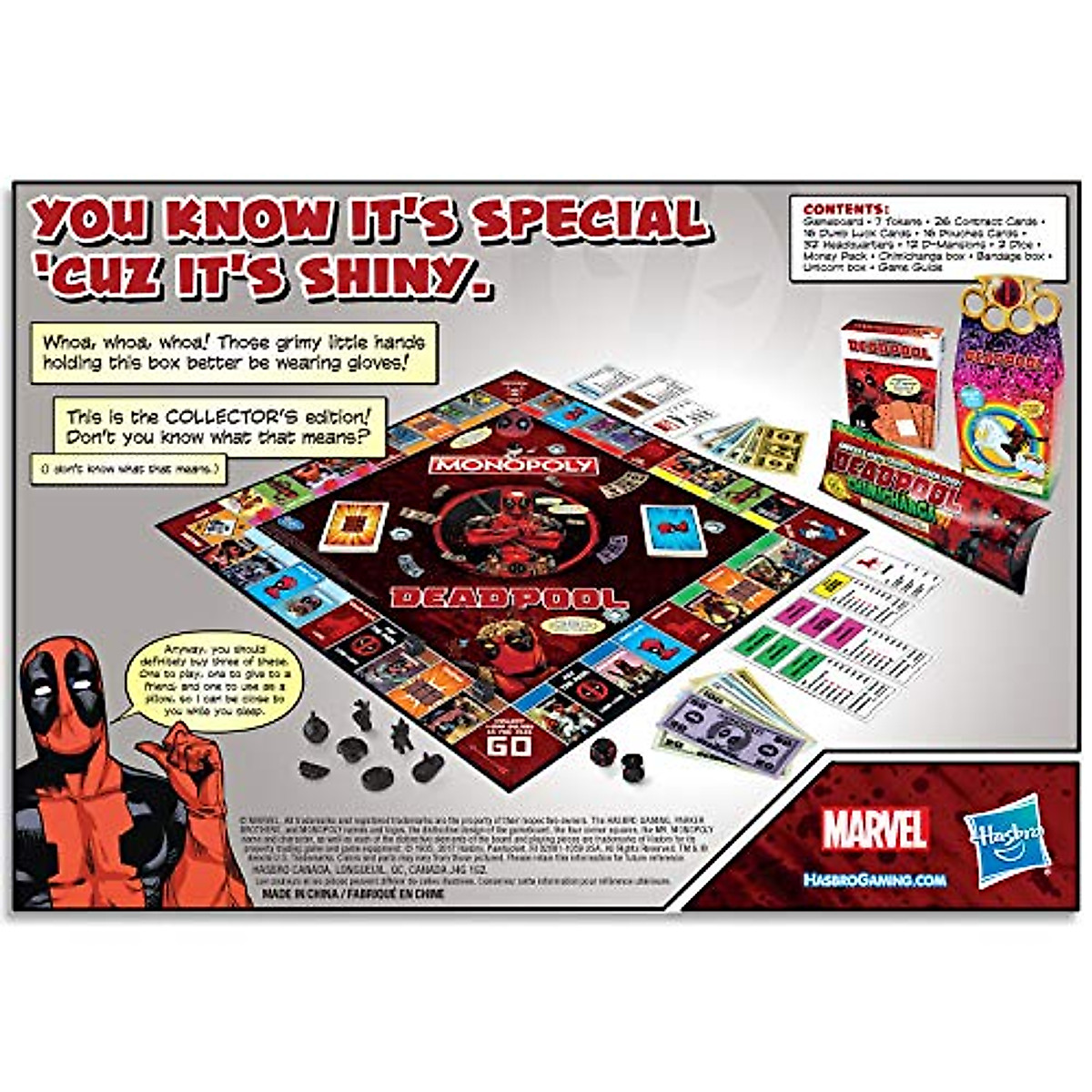 Monopoly: Marvel Deadpool Collector's Edition (Amazon Exclusive)