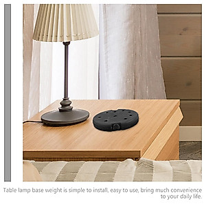 Floor Lamp Base Lamp Base Weight Light Base Weight for Table Lamp Round Light Base Weight Light Base Metal Loader Light Base Weight for Table Light Lamp Base Metal Loader