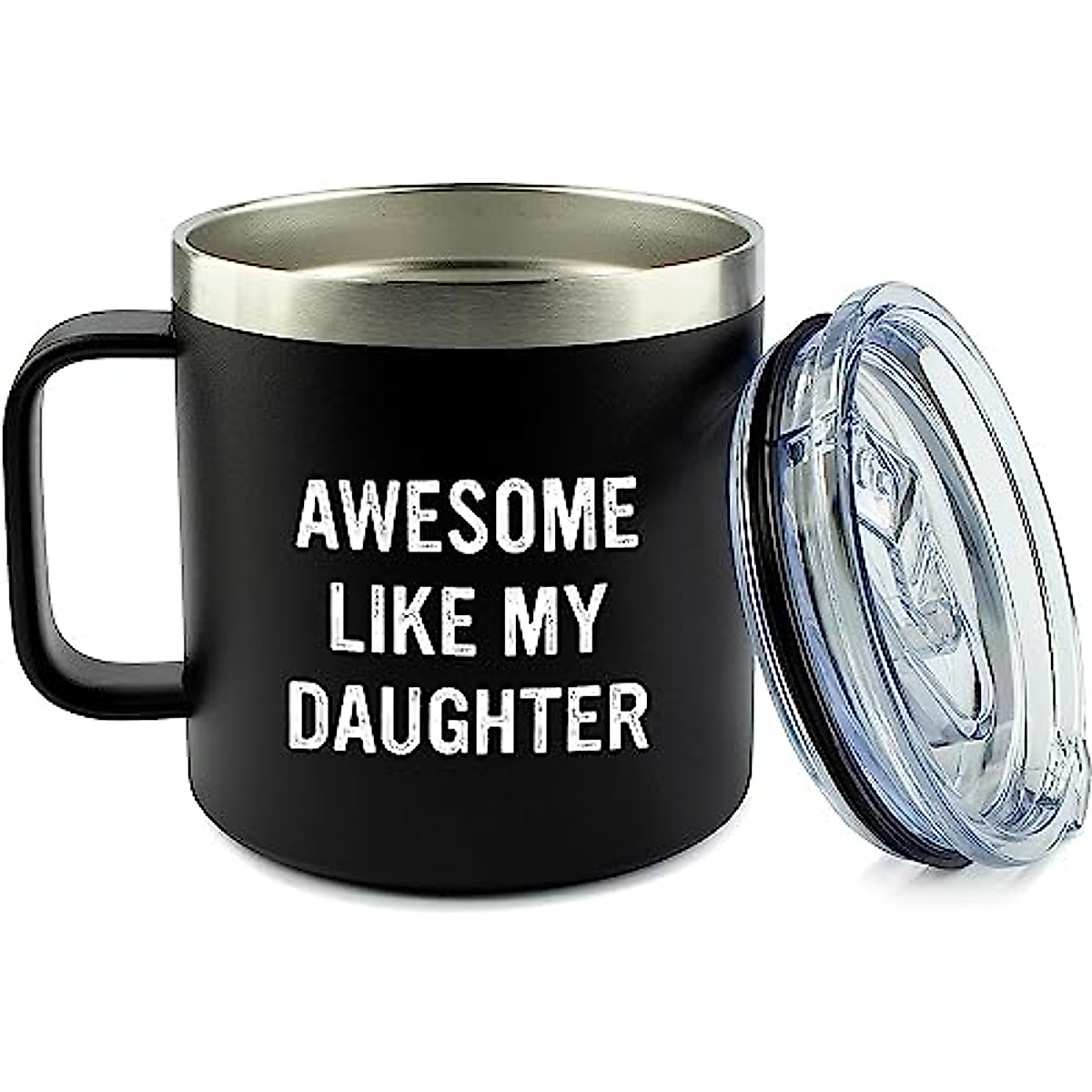 Edizzone Funny Mug for Dads (Awesome Like My Daughter) Dad Gifts - Best Dad Birthday Gift - Gifts for Dad From Daughter - Cool Gifts for Dad - Christmas Gifts for Dad - Dad Gifts From Daughter
