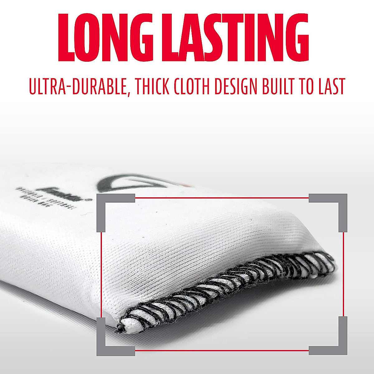 Franklin Sports MLB Gator Grip Rosin Bag - Multi Sport + Baseball + Softball - Absorbs Moisture White