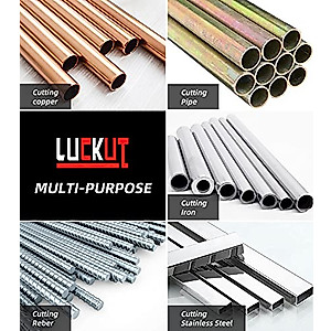 LUCKUT Cut-Off Wheels Cutting Wheel Disc 4-1/2"x3/64''x7/8'' Thin Metal Stainless Steel Cutting Cut Off Disc Blades Grinding Wheel for Angle Grinders 25-Pack