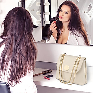 Devotee Toiletry Bag for Women, Travel Bag with Hanging Hook, Water-Resistant Makeup Bag for Full Sized Toiletries, Cosmetic Organizer for Toiletries, White