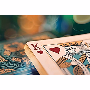 Bicycle Sea King Playing Cards, Standard Index, Poker Cards, Premium Playing Cards, Unique Playing Cards, 1 Deck