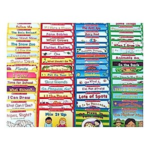 60 Easy Phonics Leveled A B C D Gurided Readers Kindergarten Learn to Read LOT - Complete Learn to Read Set