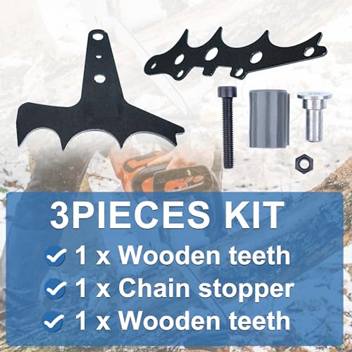 AUMEL Felling Dog Spike Chain Catcher Kit for HUSQVARNA 362 365 371 372 371XP 372XP Chainsaw