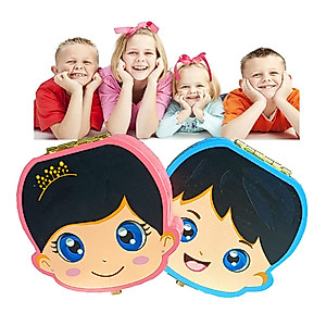 Baby Tooth Keepsake Box,Tooth Fairy Box,Wooden Tooth Box ,Baby Keepsake Storage Box,Tooth Saver,Tooth Holder for Kids Teeth,Tooth Boxes for Lost Teeth for Kids,Newborn Baby Birthday and Shower Gift