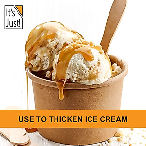 It's Just - Guar Gum, Thickens Cold Items, Keto Baking, Gluten-Free, Substitute Xanthan Gum, 8oz