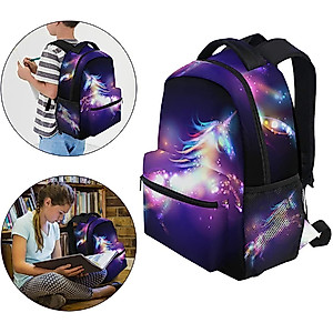 Unicorn Backpack for Little Girl School Backpacks Girl Kid Elementary School Backpack Unicorn Bookbag for Girl Ages 5-12